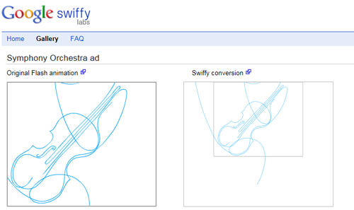 Convertir du Flash en HTML5 avec Swiffy de Google - Numerama