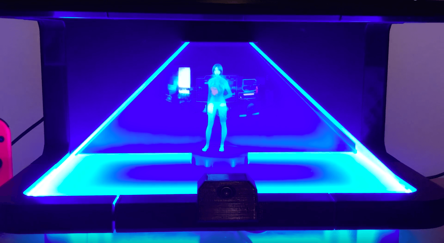 Un développeur crée une version holographique de l'assistant Cortana