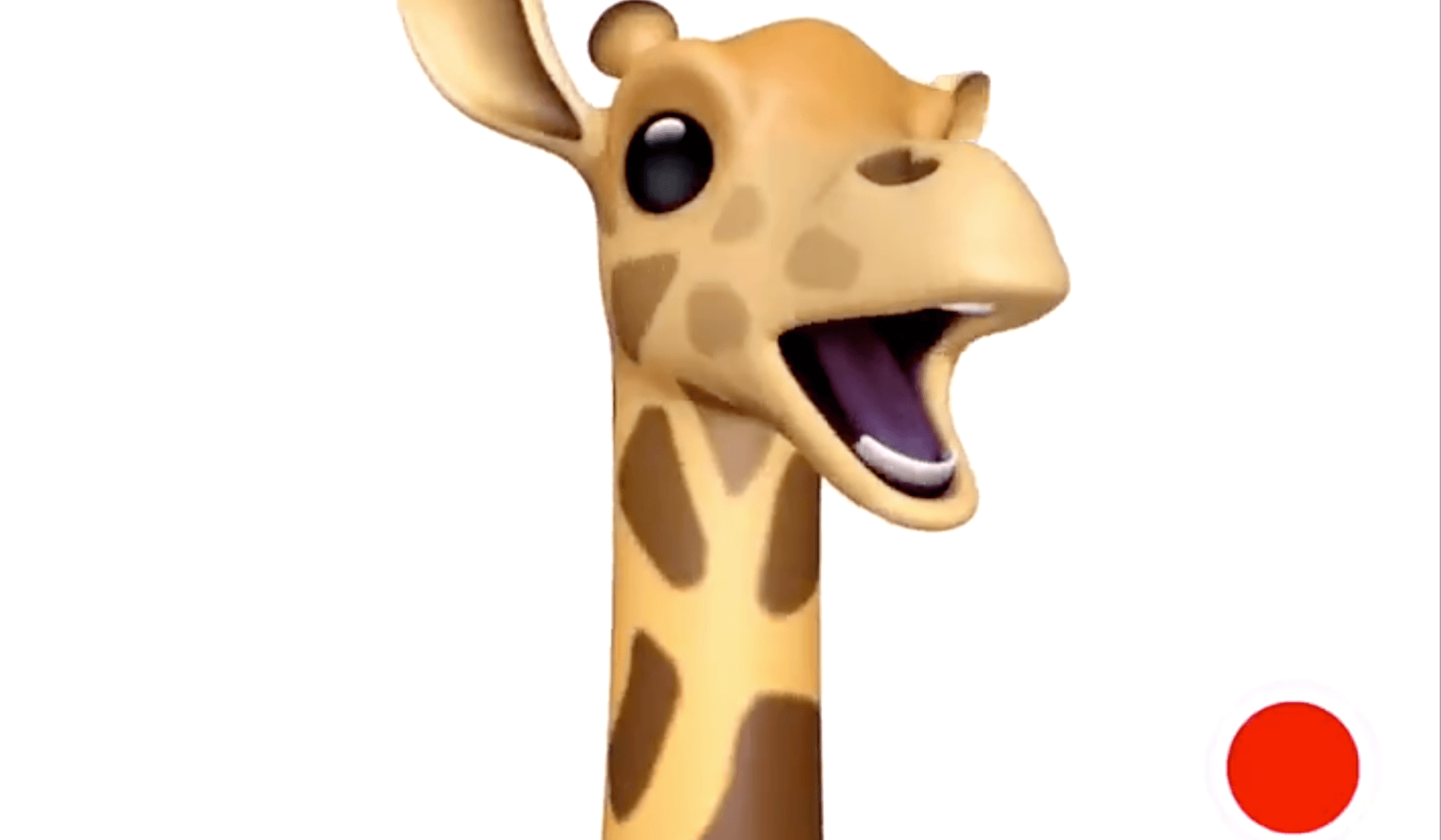 Apple sort 4 nouveaux Animojis dont une girafe qui nous rend très heureux