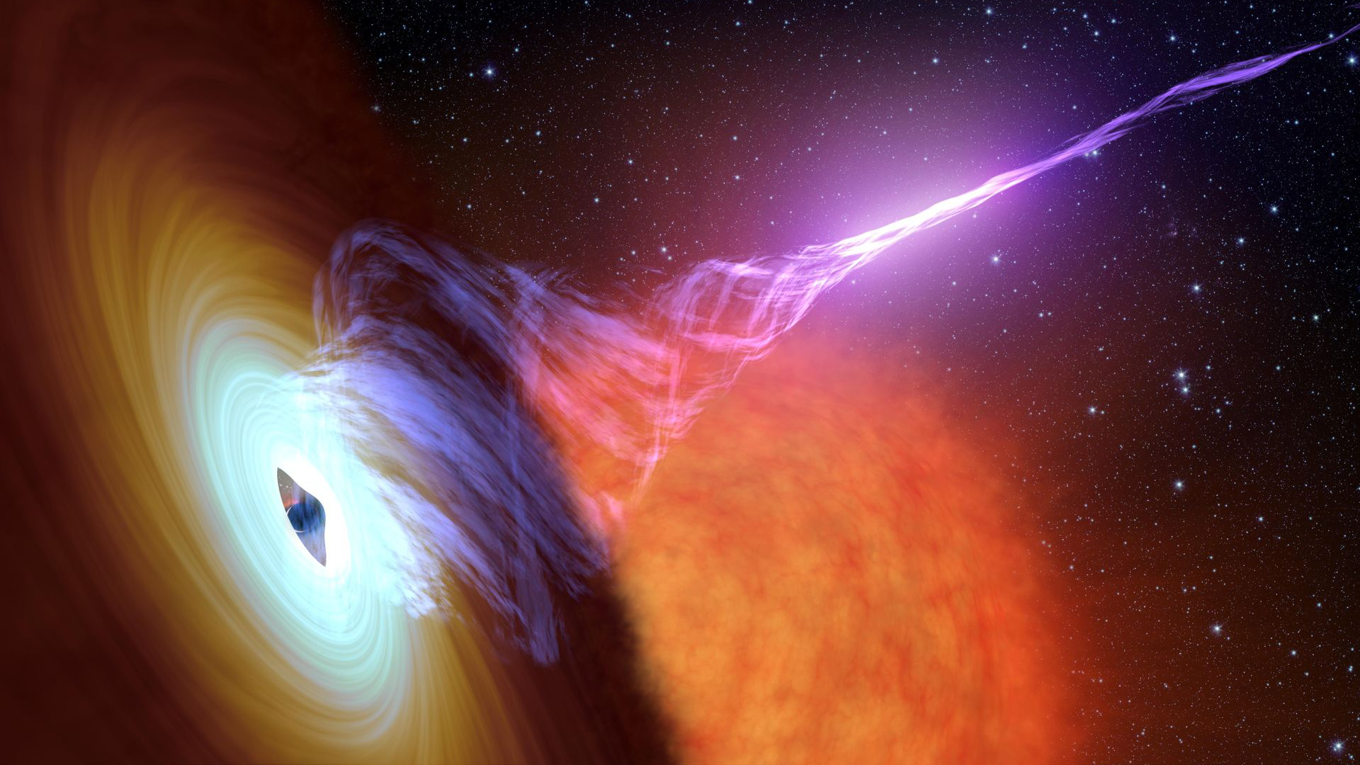 Trous noirs : une simulation confirme enfin comment s'alignent les ...