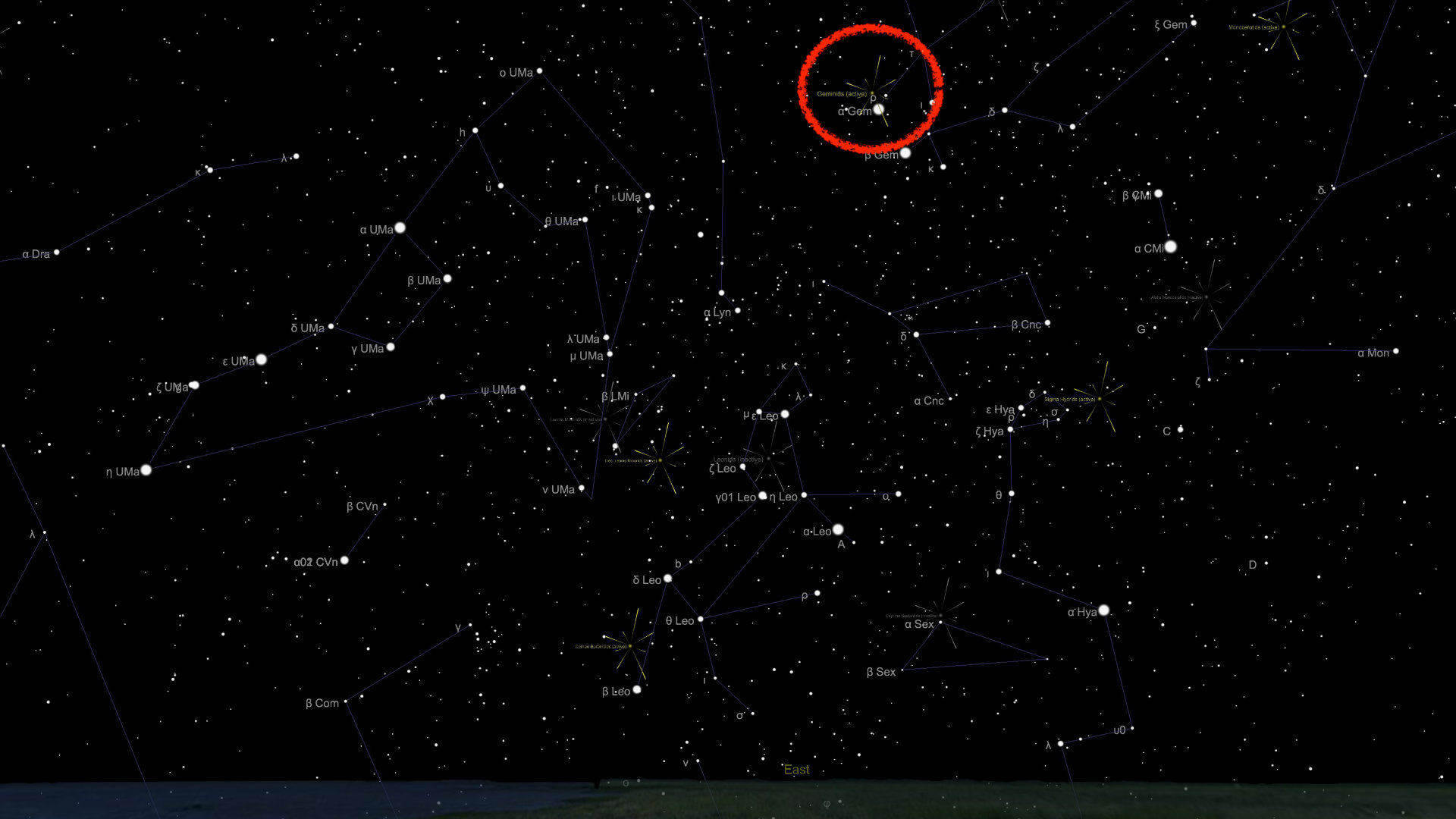 Comment observer la magnifique pluie d'étoiles filantes des Géminides ...