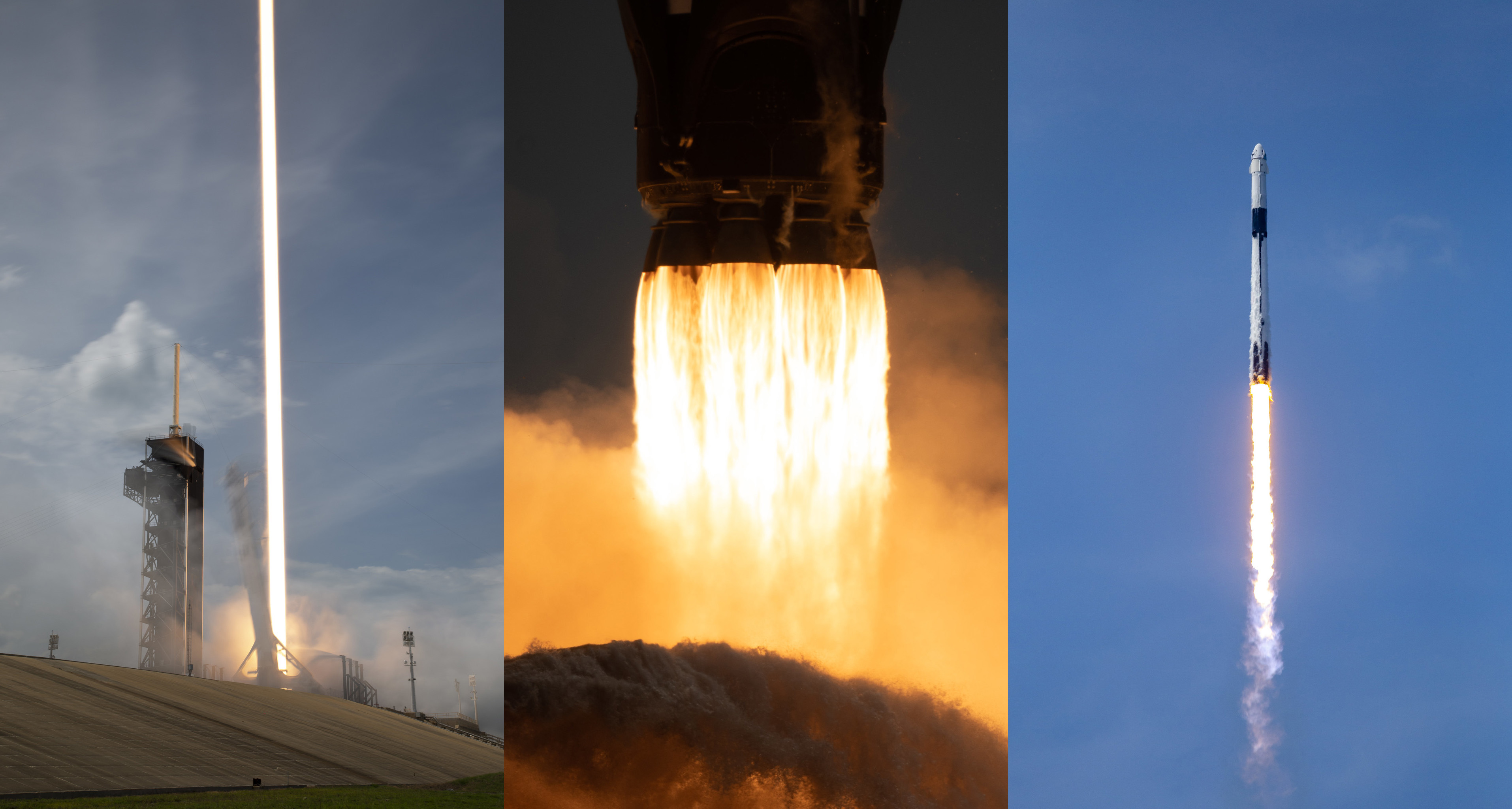 Spacex Et La Nasa Partagent Des Photos Saisissantes De Leur Premier Vol