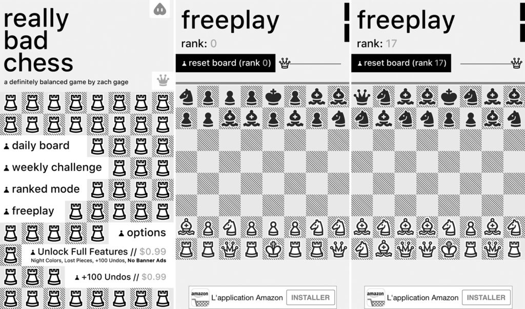 Really Bad Chess : redécouvrez les échecs avec des pièces aléatoires