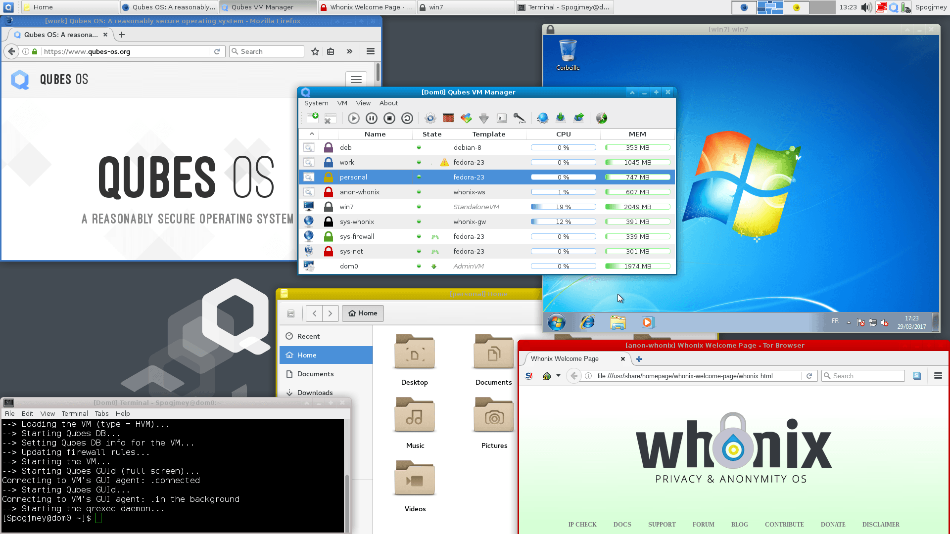 Test de Qubes, l'OS recommandé par Snowden : la sécurité ultime vaut ...