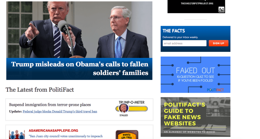 Les fake news publicitaires s'invitent sur des sites américains de fact ...