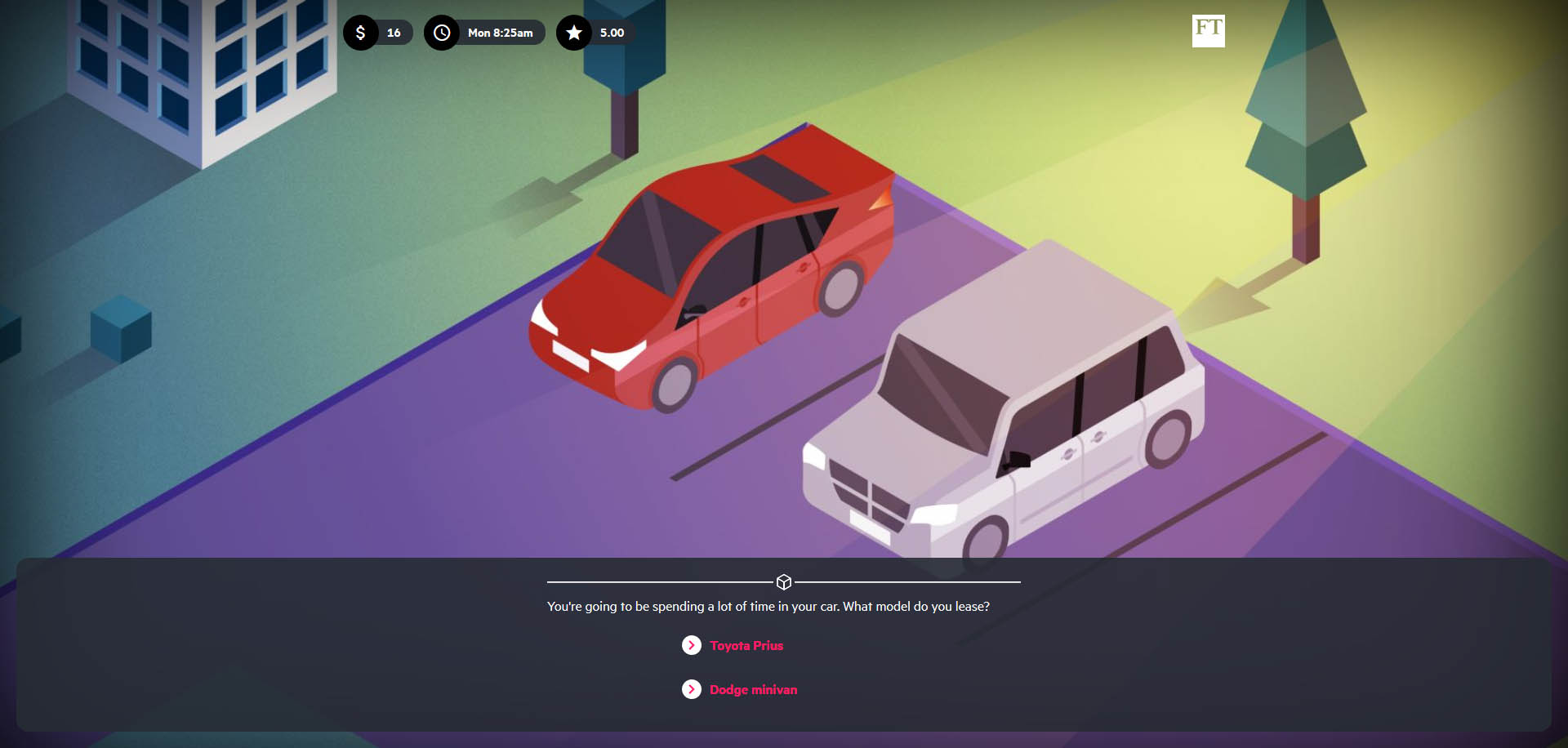 The Uber Game, le jeu qui vous plonge dans la peau d'un conducteur de VTC