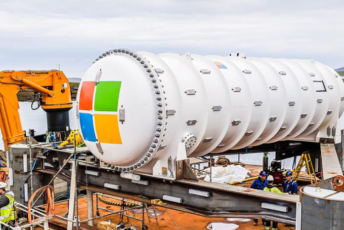 Projet Natick : Microsoft teste son data center sous-marin au large de ... Projet Natick : Microsoft teste son data center sous-marin au large de ...