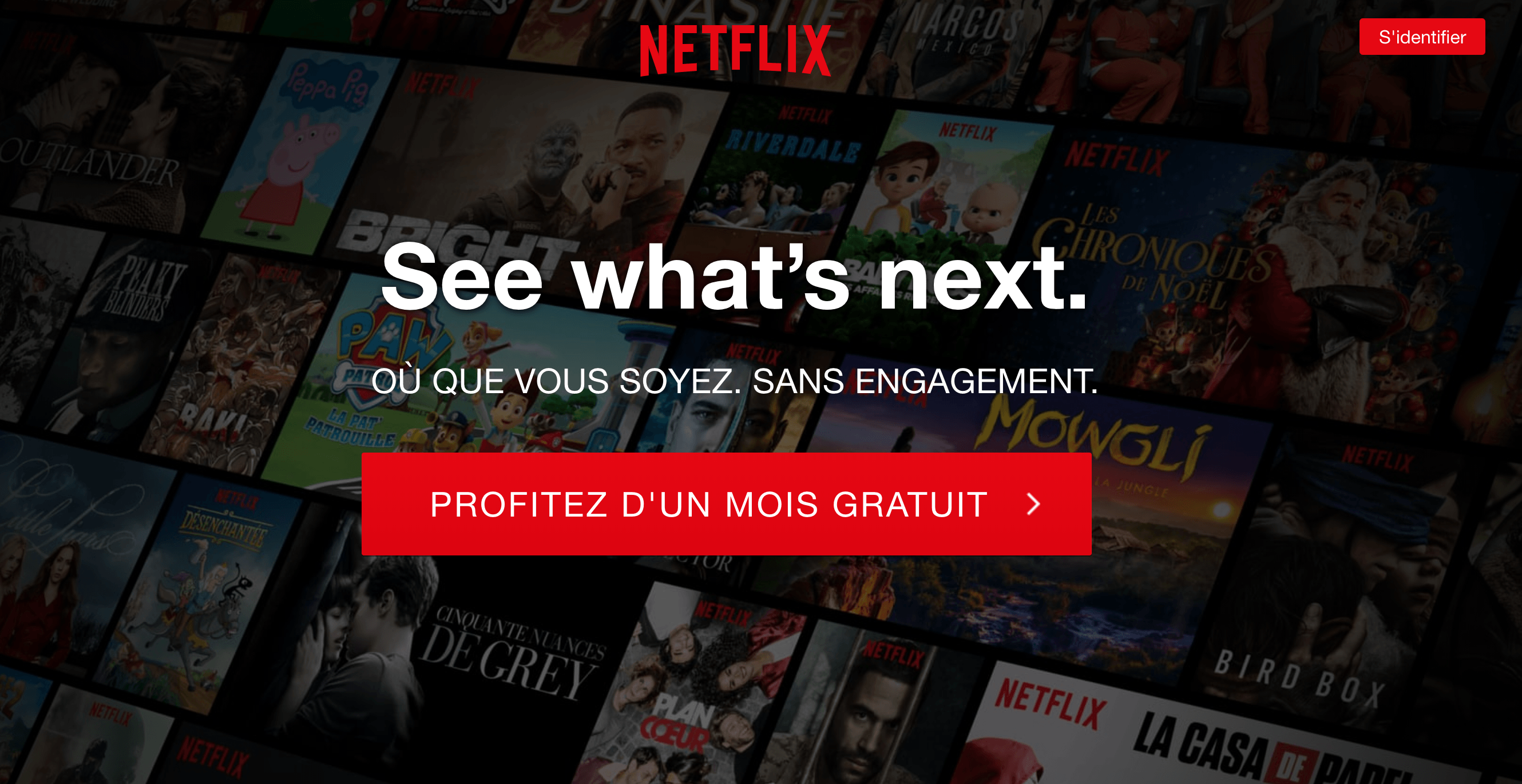 Pourquoi il n'est plus possible de créer un compte Netflix avec votre ...