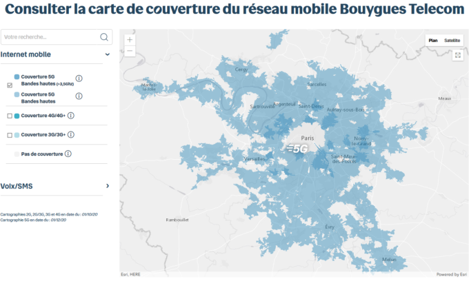Pourquoi les cartes de couverture 5G ne montreront pas forcément que de ...