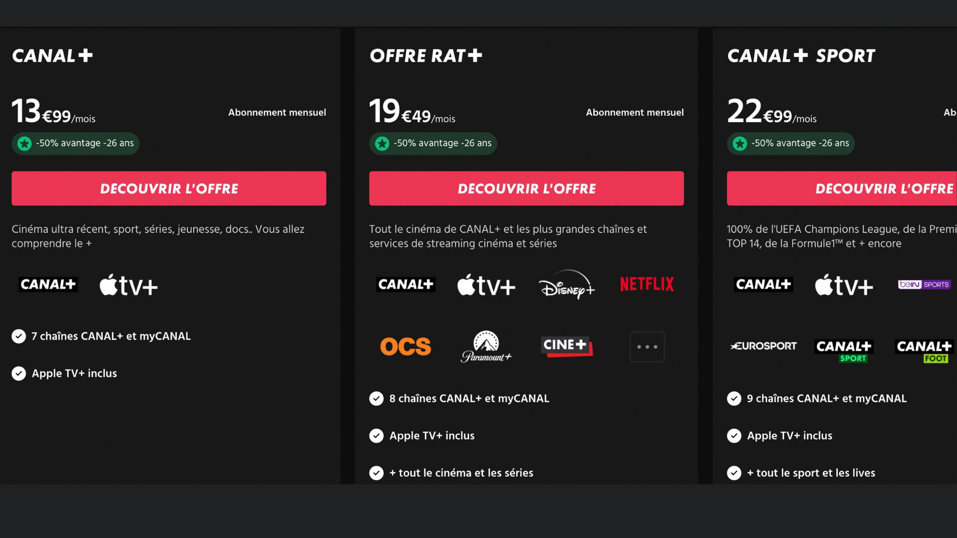 L'offre Rat + de Canal+ : plus que quelques jours pour profiter de l ...